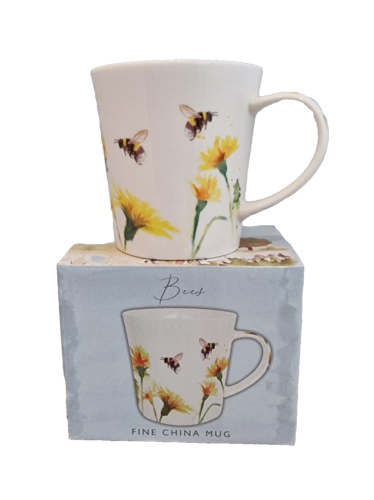 Bees Fine China Mug | eBay