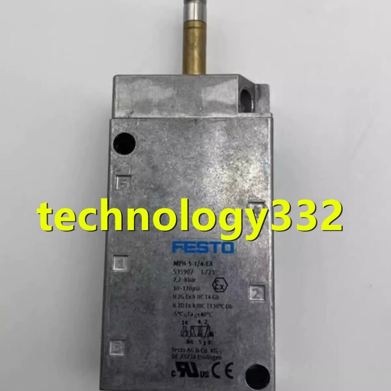 1PC NEW Festo G1/4 electric control valve Solenoid valve MFH-5-1/4 EX ...