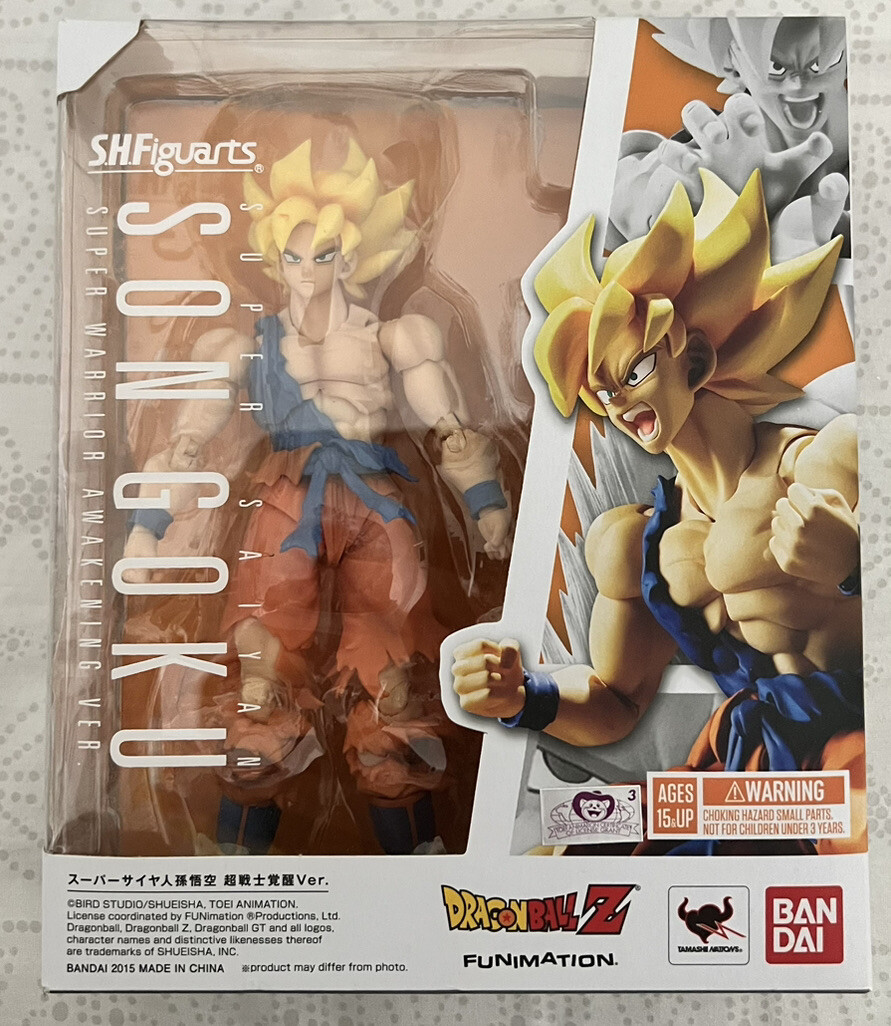 S.H. Figuarts | Super Saiyan Son Goku Super Saiyan Awakening | Dragon ...