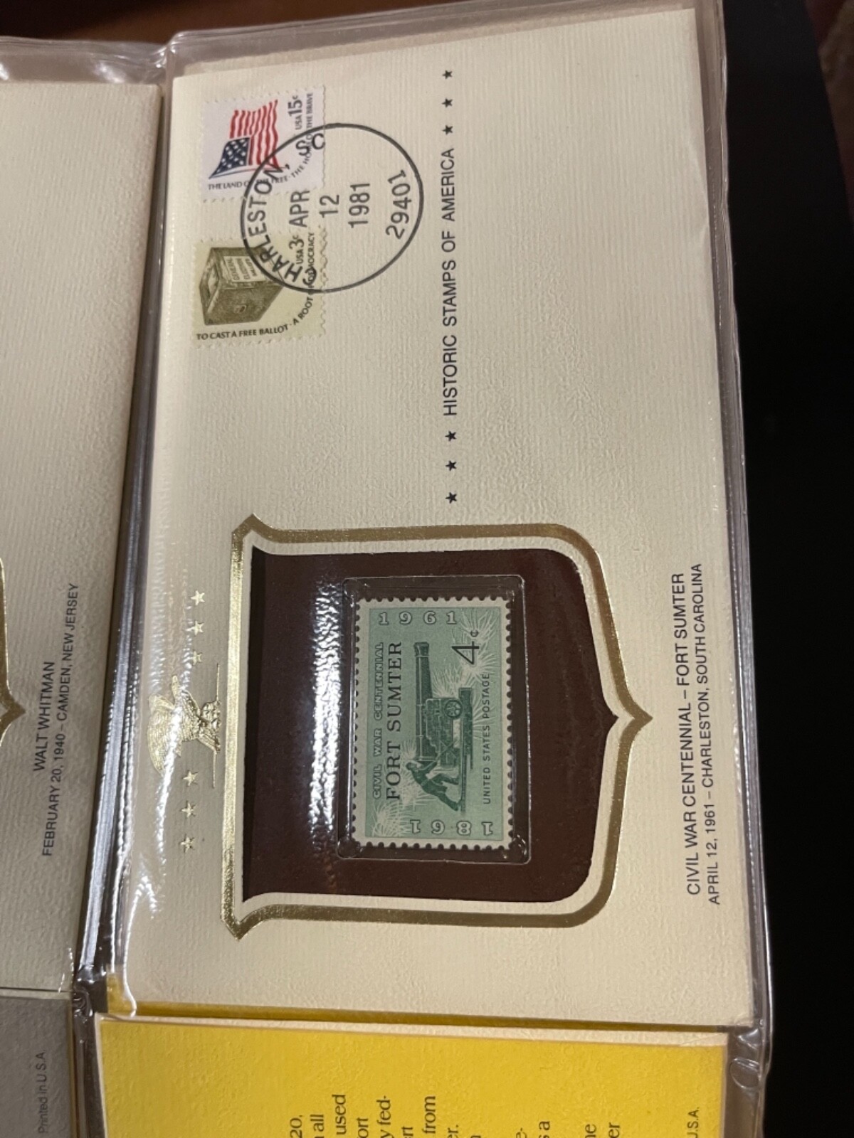 The Joseph Pulitzer commemorative stamp originally issued April 10,1947 ...