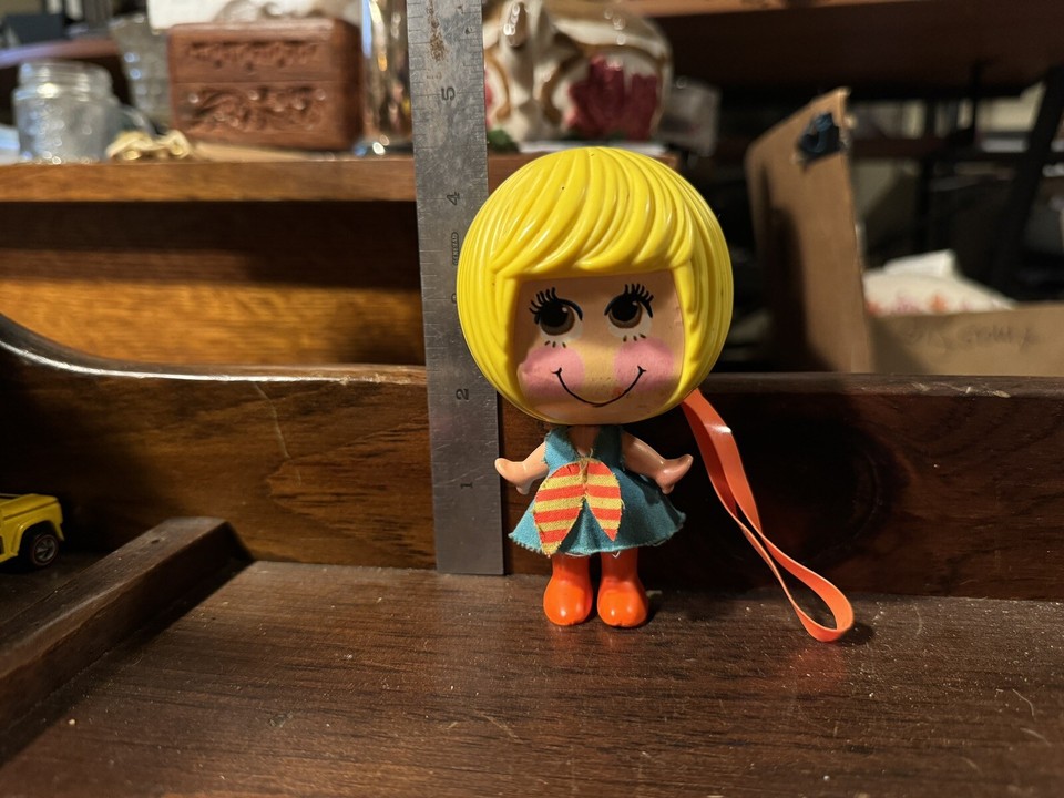 Rare Vintage Mattel Talk Ups Silly Talk Pull String Talking Doll 1971 ...