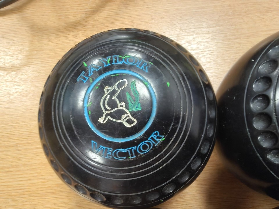 Thomas Taylor Vector Lawn Bowls - Size 4. | eBay UK