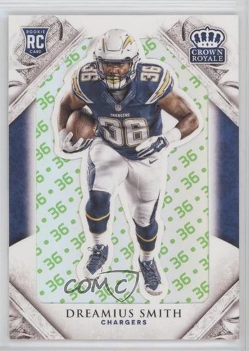 2015 Panini Crown Royale - Rookie Dreamius Smith #135 Jersey Number /36 ...