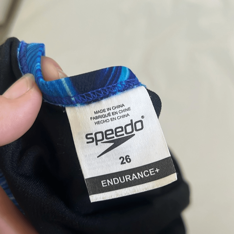 SPEEDO Turbo Stroke Flyback size 0/ 26 Competition Swimsuit Endurance ...