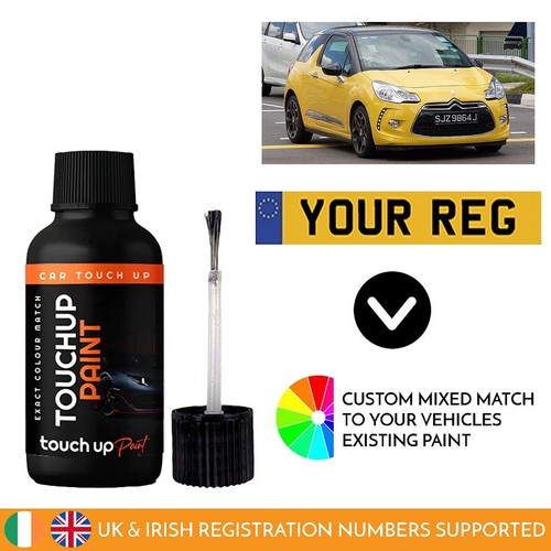 Touch Up Paint for Citroen DS3 By Car Registration Reg Numberplate Pen ...