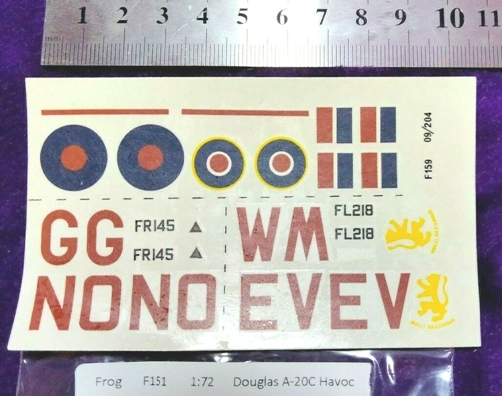 DECALS ONLY for Model Aircraft Kits 1:32 1:72 Multi Listings *COMPLETE ...