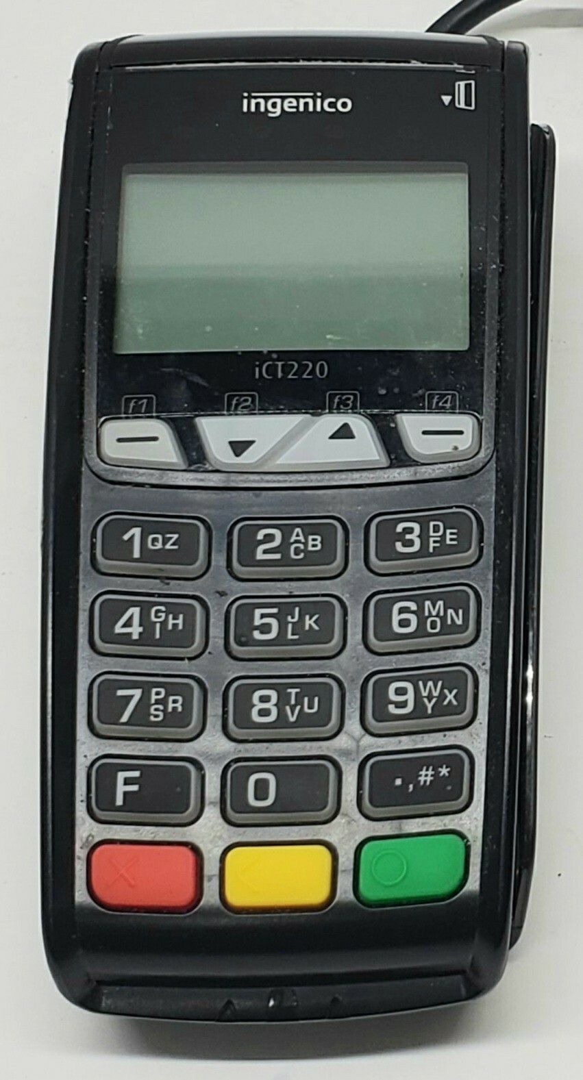 Ingenico Credit Card Terminal~Model ICT220-11T2371A~Untested | eBay