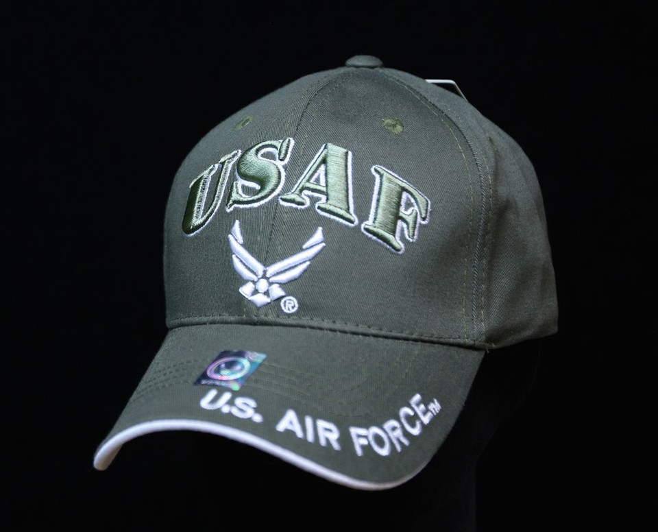 USA Air Force Hat Military Baseball Cap Veteran Retired Caps USAF Wing ...