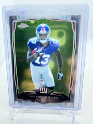 2014 Topps Chrome Odell Beckham Jr Rookie Card RC #117 Giants N890 | eBay