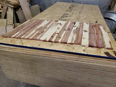 18 Pieces of Aromatic Eastern Red Cedar Boards 1/2" x 2 1/2" x 23 1/2 ...