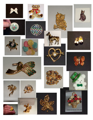 NEW Vintage Brooches & Pins Many Styles and Colors | eBay