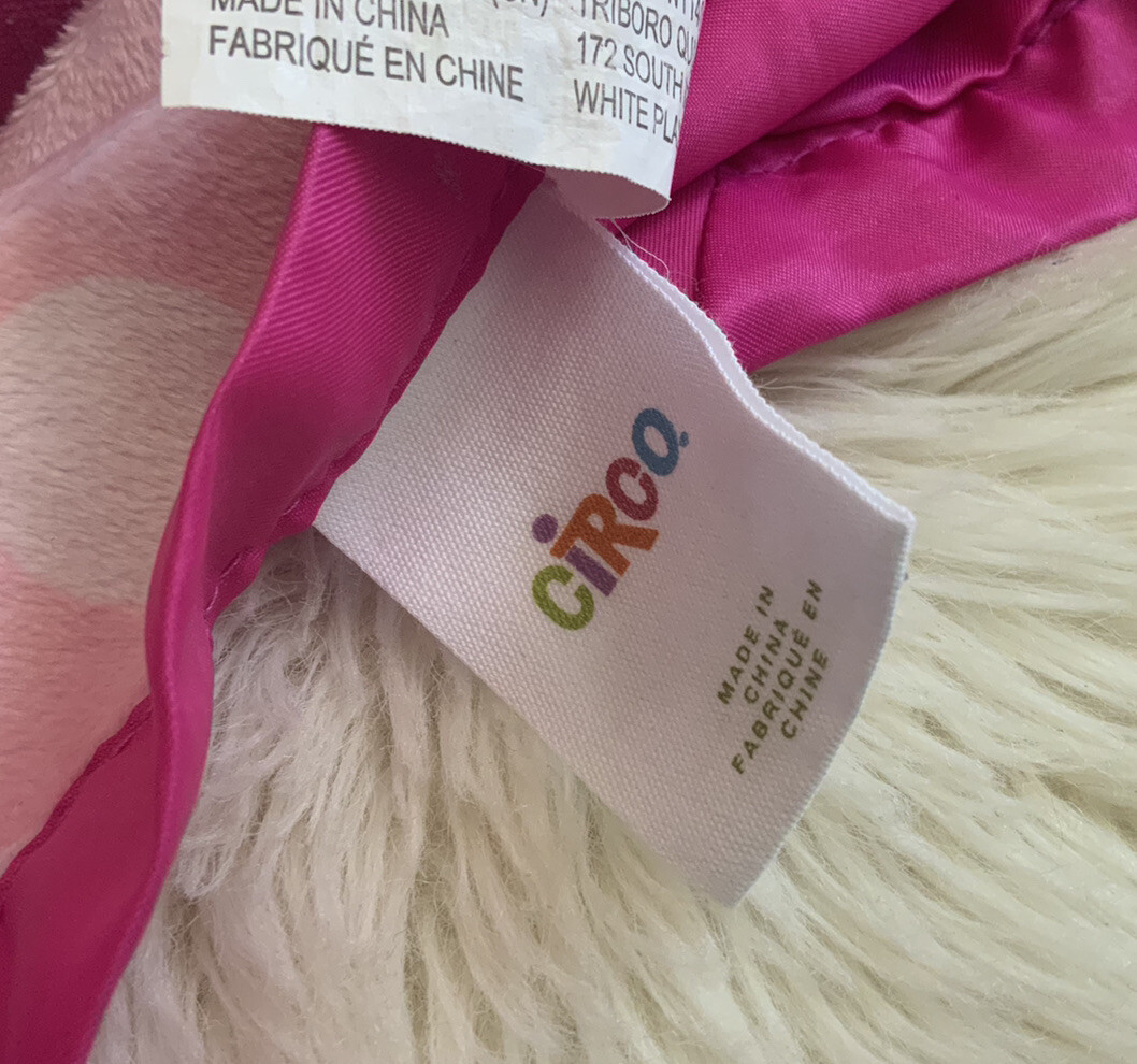 CIRCO Target Pink Owl Baby Security Blanket Lovey Satin Polka Dot | eBay