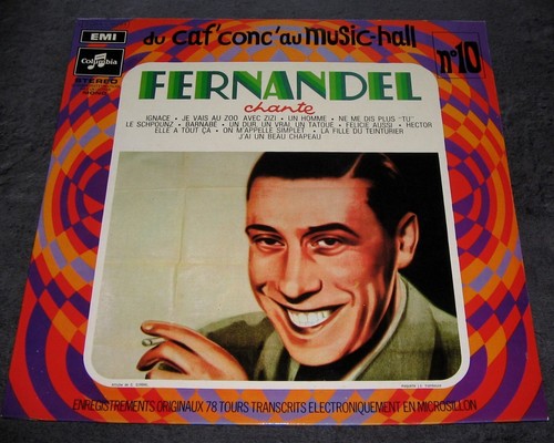 Fernandel - du Caf'Conc' au Music-Hall - disque vinyle 33T - TBE++ | eBay