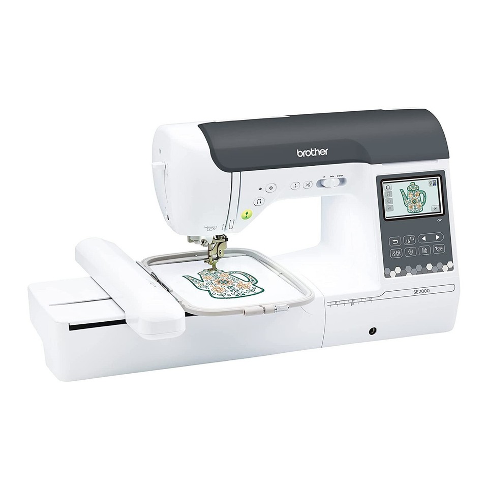 Brother SE2000 Computerized Sewing and Embroidery Machine with LCD ...