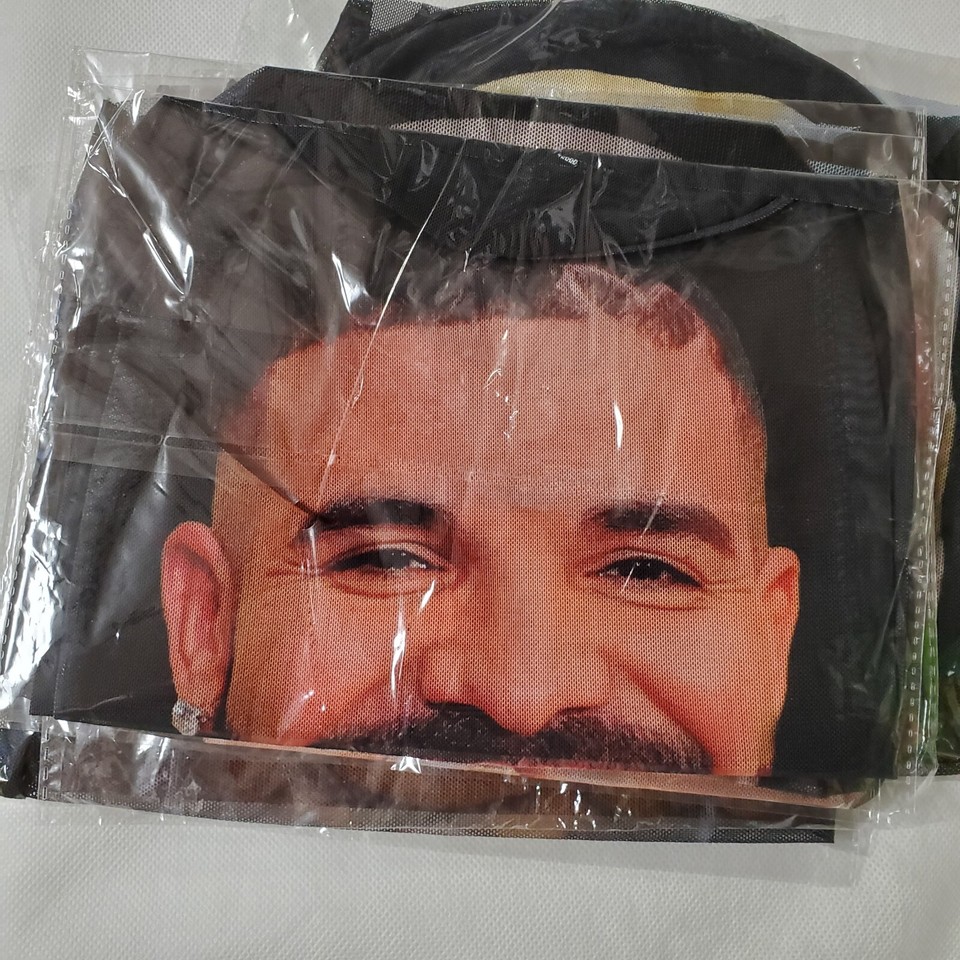DRAKE Mask Full Face Shiesty Cosplay Rapper Hip Hop Degrassi FAST USA ...