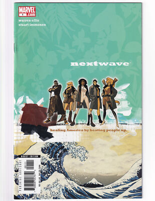 Nextwave: Agents of HATE Marvel Comic Book 1st App Bloodstone Captain ...