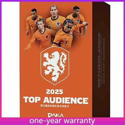 2025 DAKA Netherlands National Team TOP AUDIENCE Soccer Star Card ...