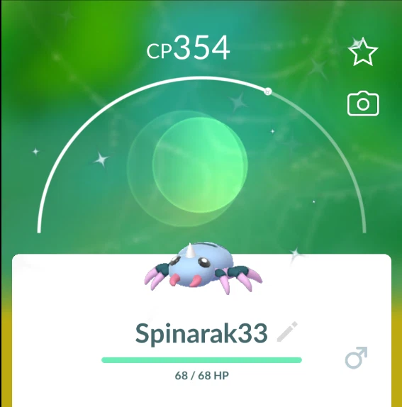 Shiny Spinarak