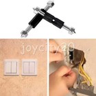 10PCS Switch Socket Cassette Screws Support Rod Wall Mount Box Repair ...