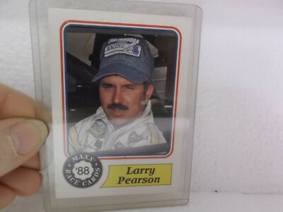 1988 MAXX RACE CARDS LARRY PEARSON #37 | eBay