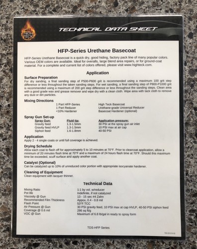 White Diamond Pearl WA800J Gallon Basecoat, Reducer & Clear Kit (HFP151 ...