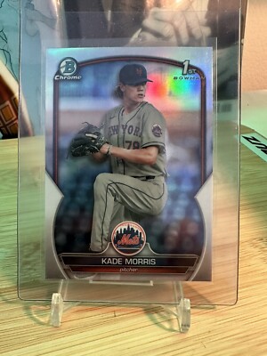 2023 Bowman Chrome Draft Kade Morris 1st Bowman Refractor #BDC-86 | eBay