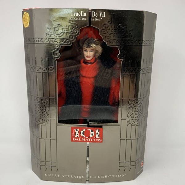Mattel Barbie Cruella De Vil Ruthless Collector Doll for sale online | eBay