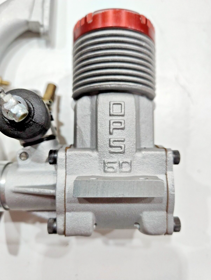 RC engine OPS 60 Ursus Red head with exhaust manifold | eBay