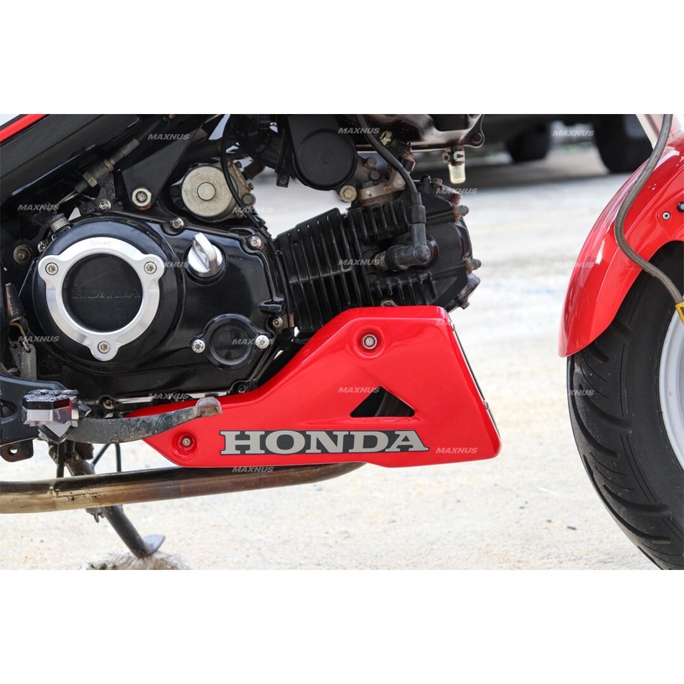2021-2024 Honda Grom 125 Red Belly Pan Under Crank Fairing Guard Cover ...