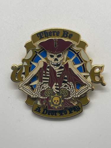 2006 Disney Pirates of the Caribbean There Be A Debt to Pay Pin | eBay