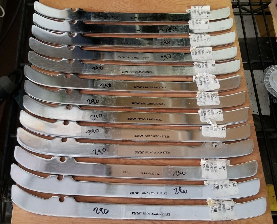Bauer Tuuk Custom + Carbon Steel Runners - Senior 290MM Set (R+L) 288mm ...