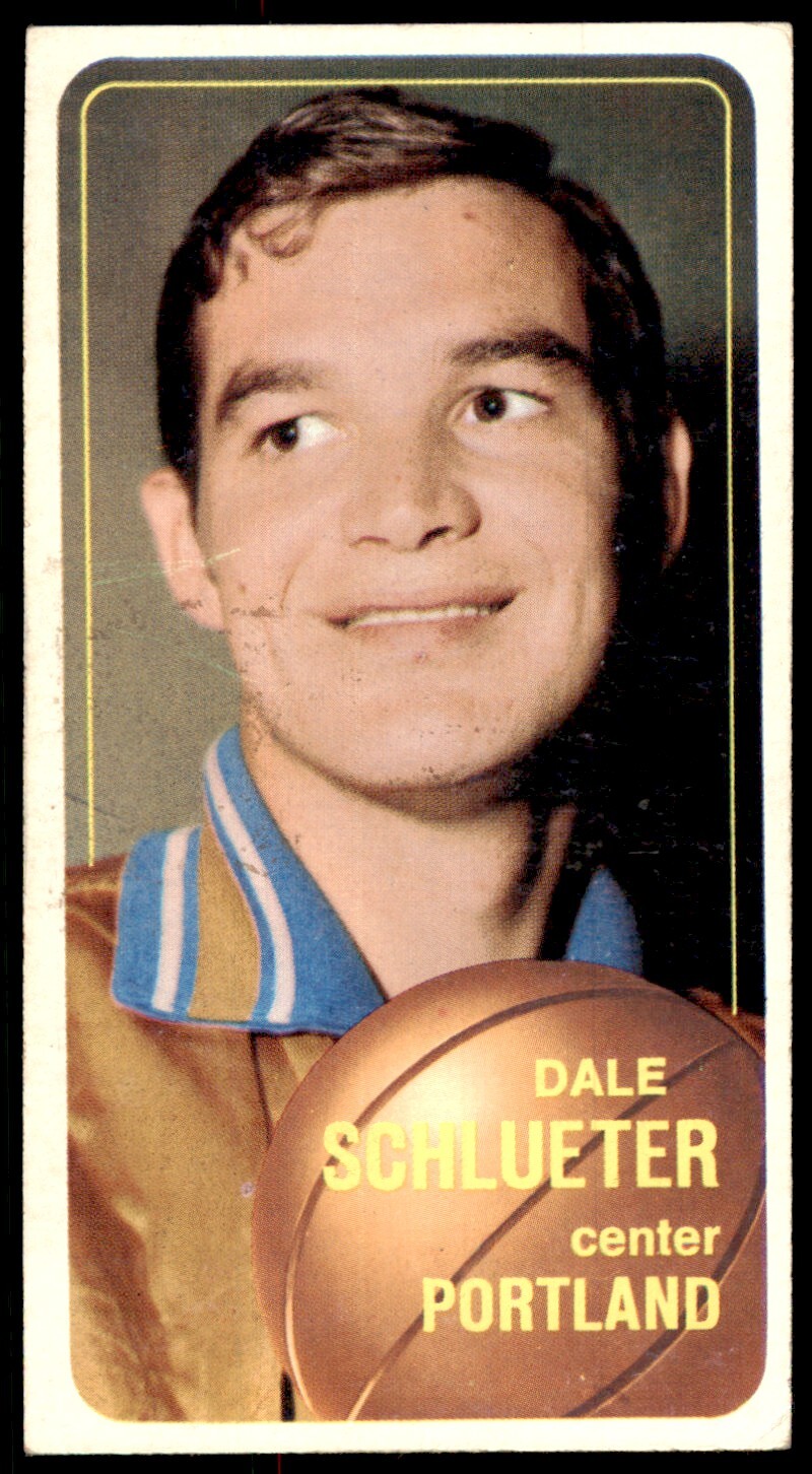 1970-71 TOPPS DALE SCHLUETER* PORTLAND TRAIL BLAZERS #164 | eBay