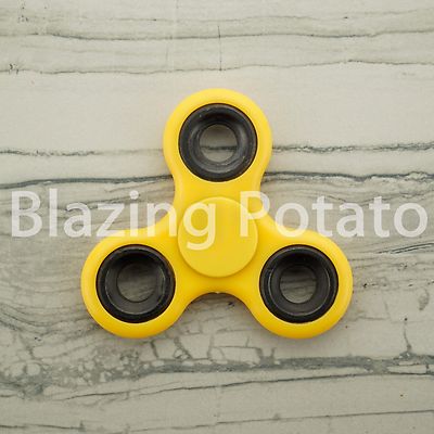 Tri Spinner Fidget Hand Spinners Gyro Figet Desk Toy Focus EDC ADHD ...