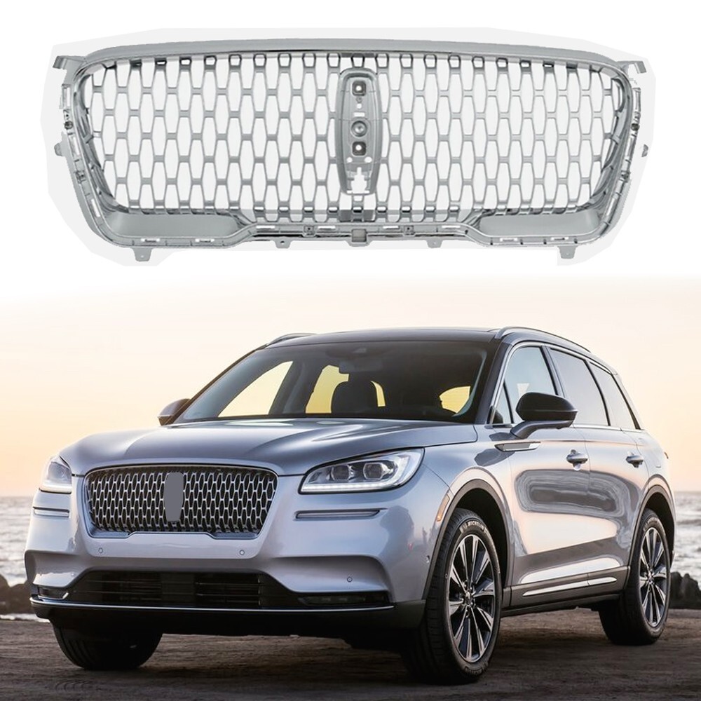 Front Grill Bumper Mesh Grille Bar Vent Trim Fits Lincoln Corsair 2020 ...