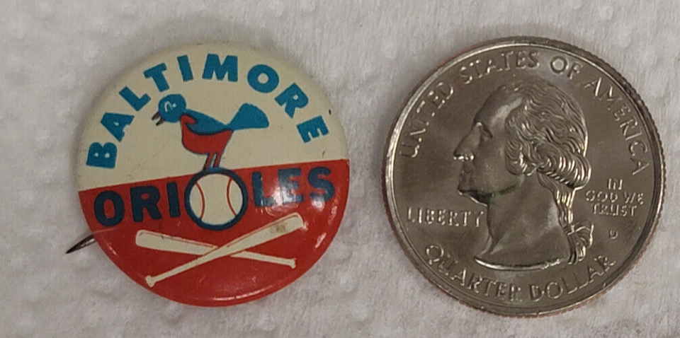 60's Vintage Crane Potato Chips BALTIMORE ORIOLES Pin/Pinback Button | eBay