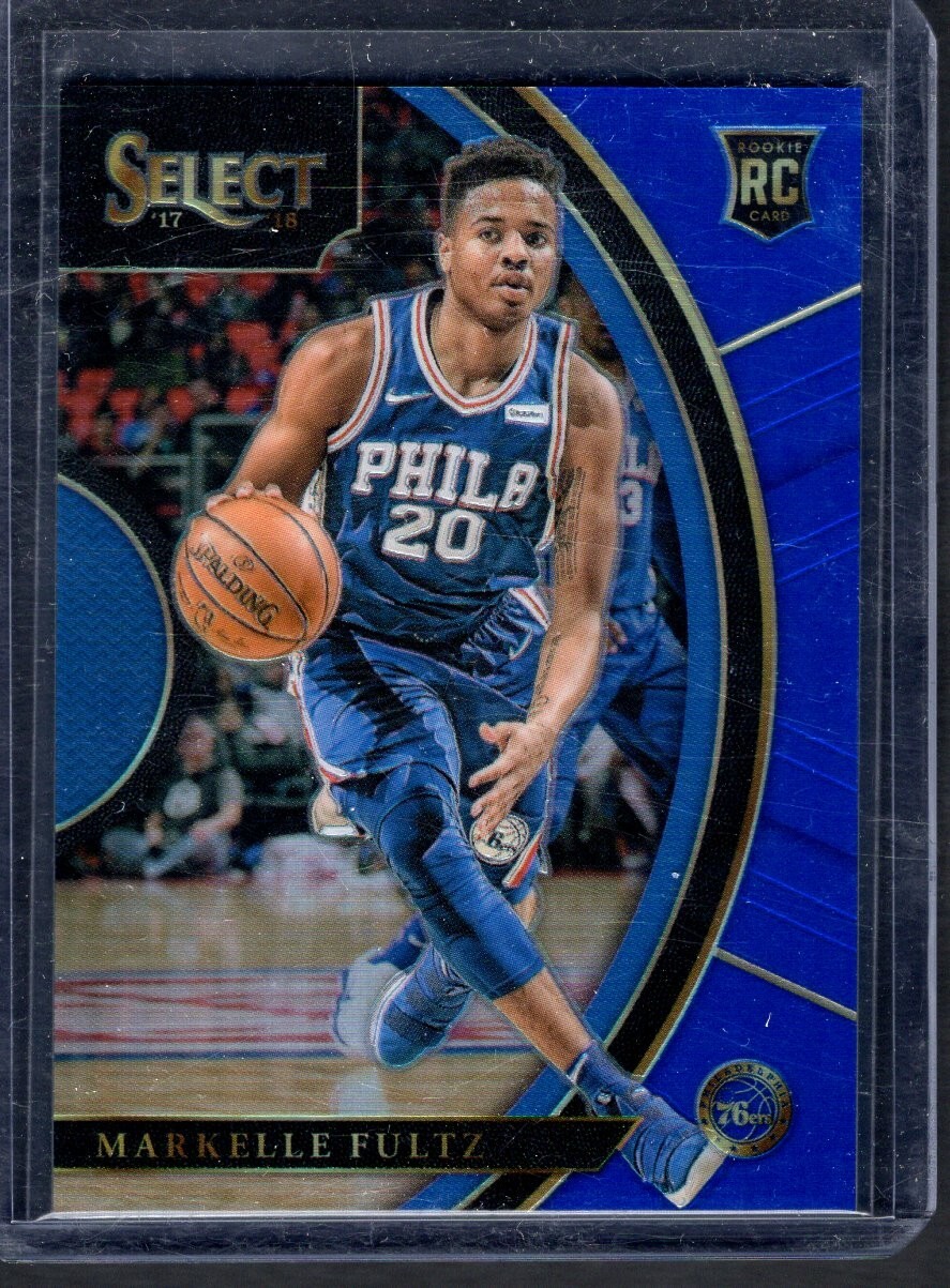 2017-18 Panini Select MARKELLE FULTZ Blue Prizm /299 SP Rookie RC #68 ...