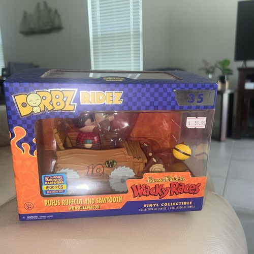 Dorbz Ridez Hanna Barbera Wacky Races Roofus Ruffcut & Sawtooth ltd to ...