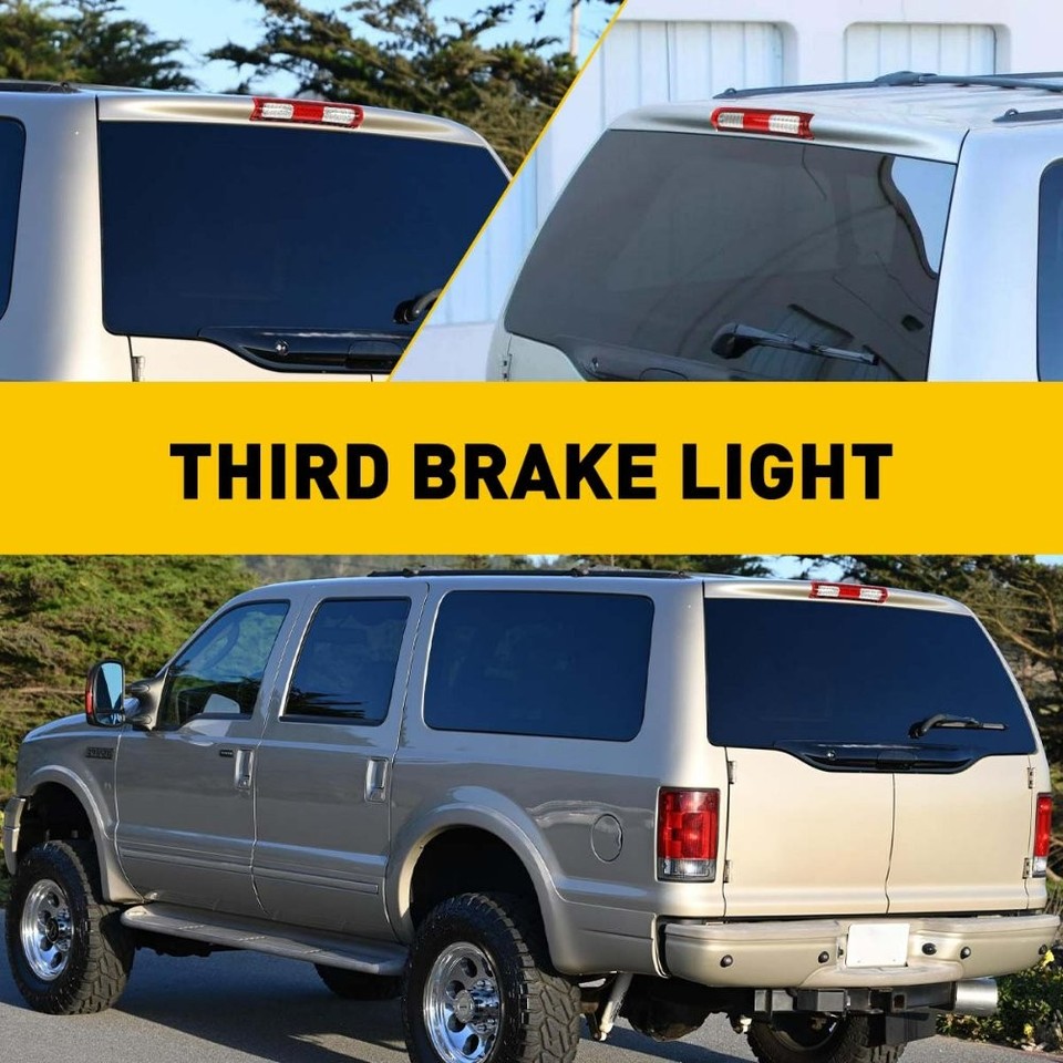 For 1997-2003 Ford F-150 Heritage 2004 Third Brake Light LED Lamp Red ...