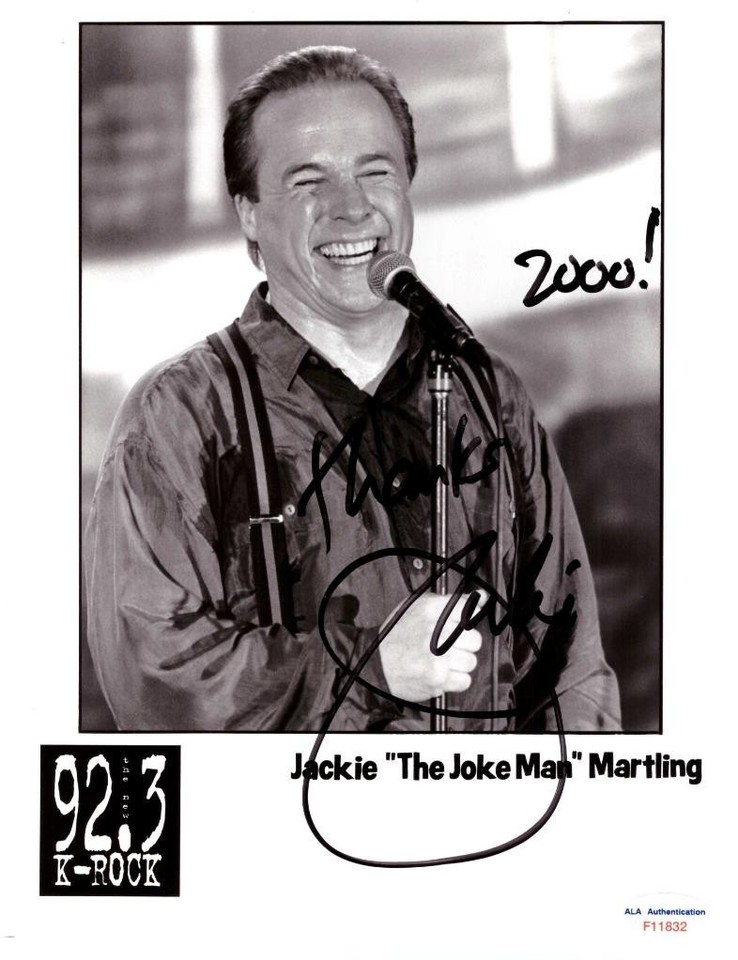 JACKIE MARTLING Signed 8x10 Photo Comedian ALA F11832 | eBay