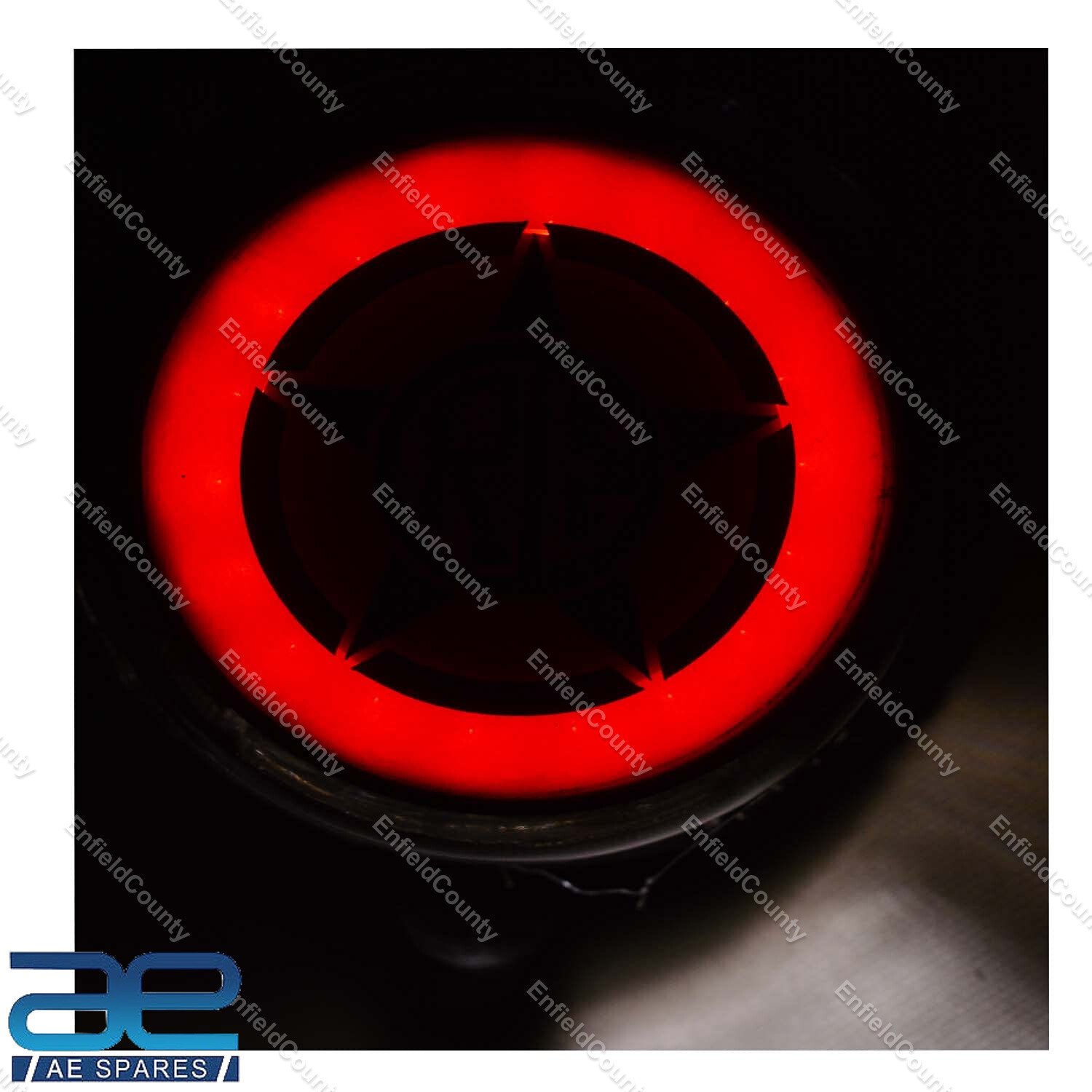 Led Tail Light With Boss Logo For Royal Enfield Classic 350 500 Desert ...