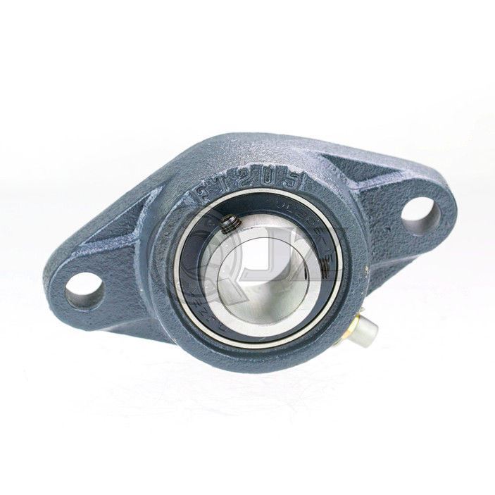 35 mm 2-Bolts Flange Units Cast Iron UCFT207 Mounted Bearing UC207 ...
