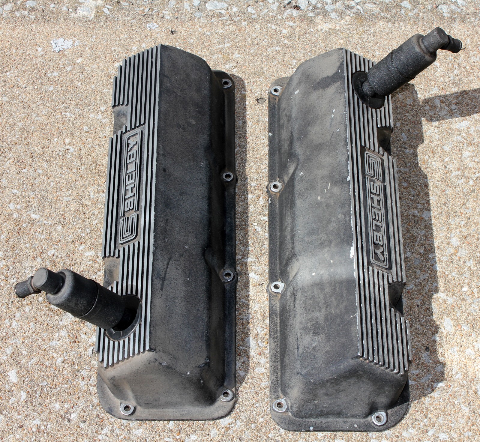 Original CS Shelby 351 Cleveland Boss 302 Valve Covers 351C | eBay