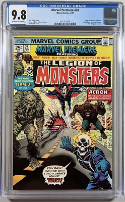 Marvel Premiere 28 (Marvel, 1976) CGC 9.8 **1st Appearance Legion of ...