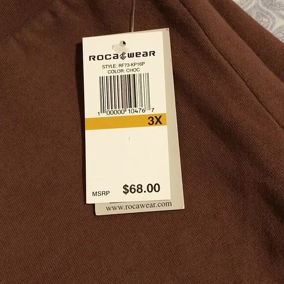 RARE Vintage RocaWear "Sexy Since 1999" Women's Plus 3x, 22/24, Brown Sweatpants | eBay