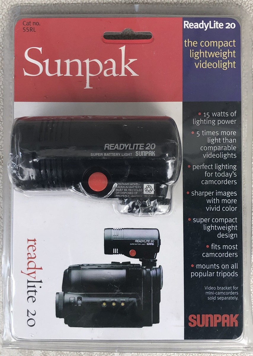 Sunpak Logo Used Sunpak Auto DX 8R Thyristor Ring Light Flash For