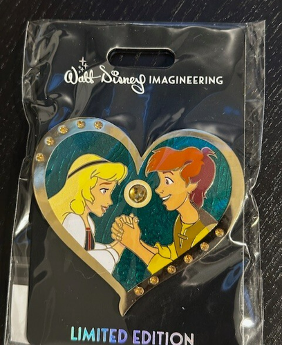 Disney Black Cauldron Eilonwy Taran Valentine's Pin WDI MOG Heart Pin ...