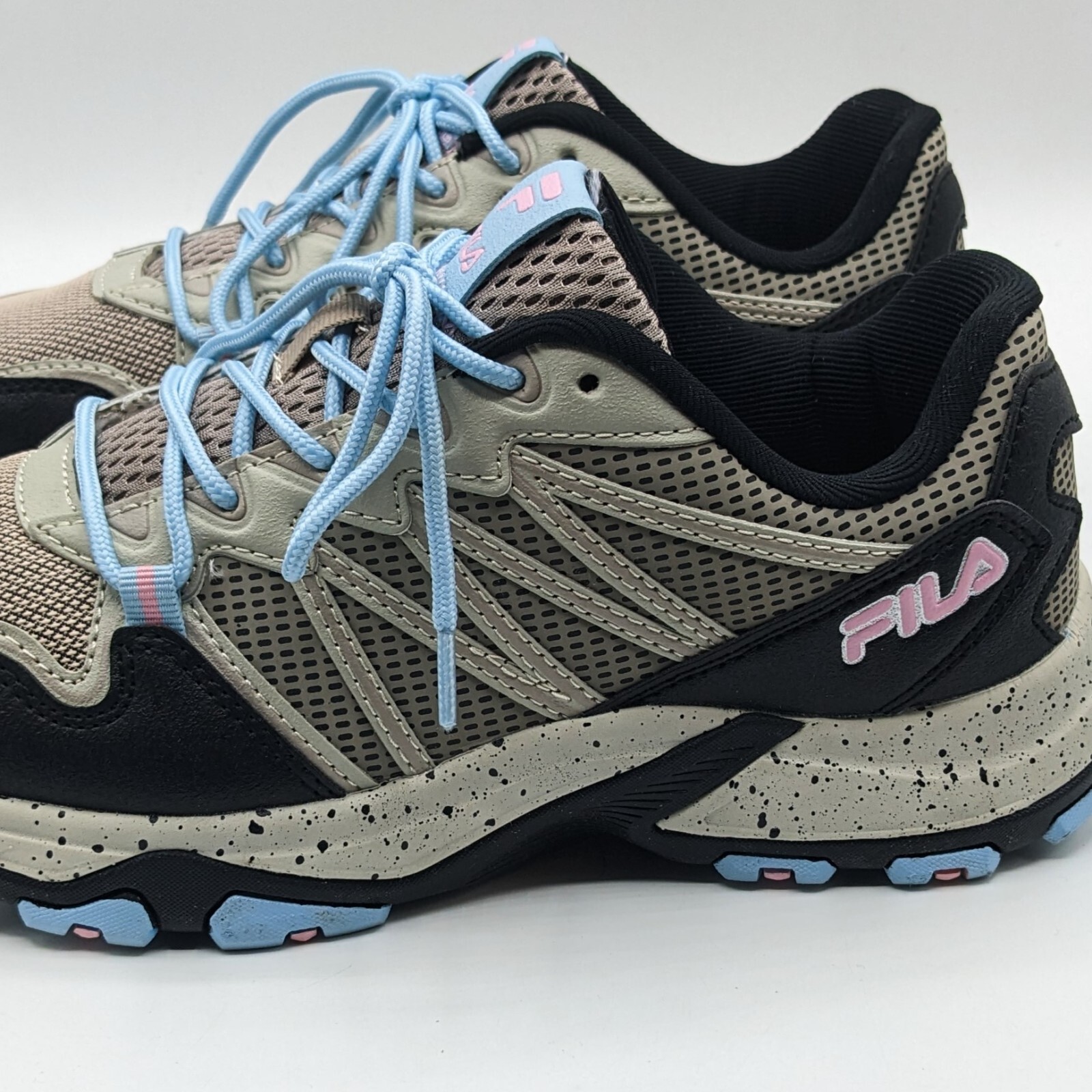 FILA "Quadrix" Women's Sports & Trail Shoes (Aqua-Silver-Coral) NEW ...