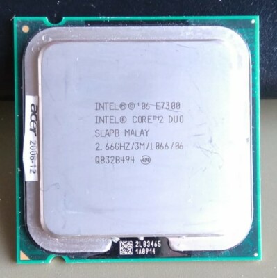 INTEL ´86 E7300 CORE 2 DUO | eBay