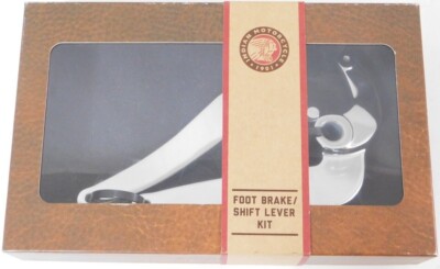 INDIAN MOTORCYCLE FOOT BRAKE, AND SHIFT LEVER KIT, CHROME 2880911-156 ...