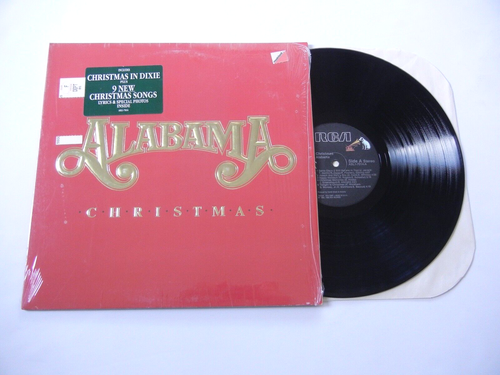 Alabama Christmas LP 1985 RCA ASL1-7014 w/SHRINK Play Tested Vinyl VG+ ...